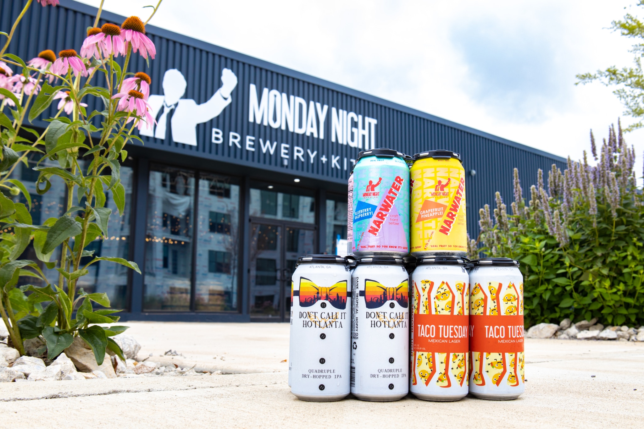 A sneak peek at the new Monday Night Brewing taproom, opening in August ...