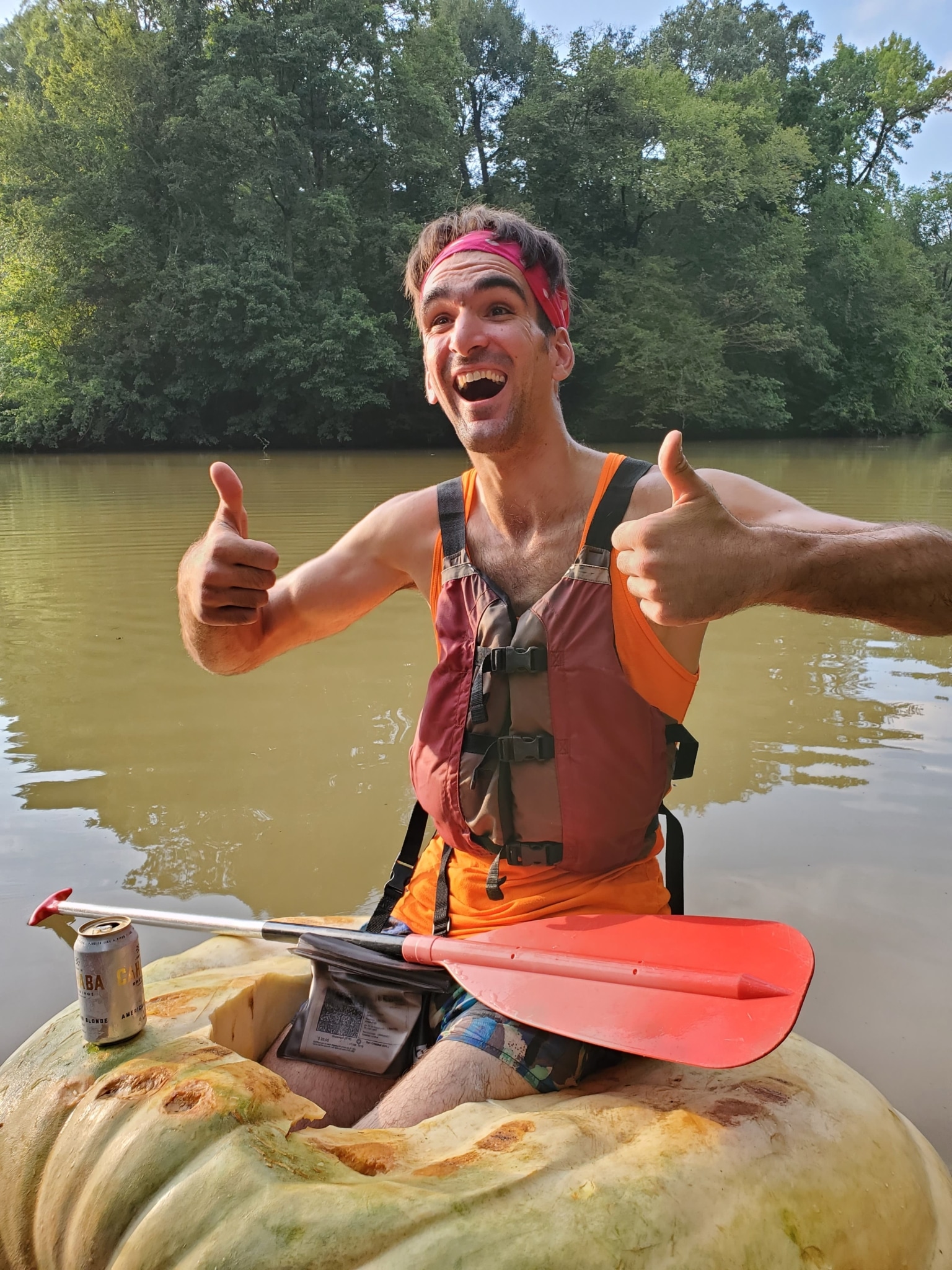 Story behind the 833 pound “Giant Pumpkin” that floated down the Cahaba ...