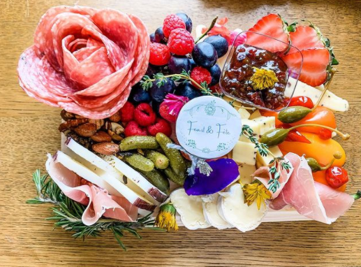 Locally-crafted grazing boards are this season's fantastic new trend ...