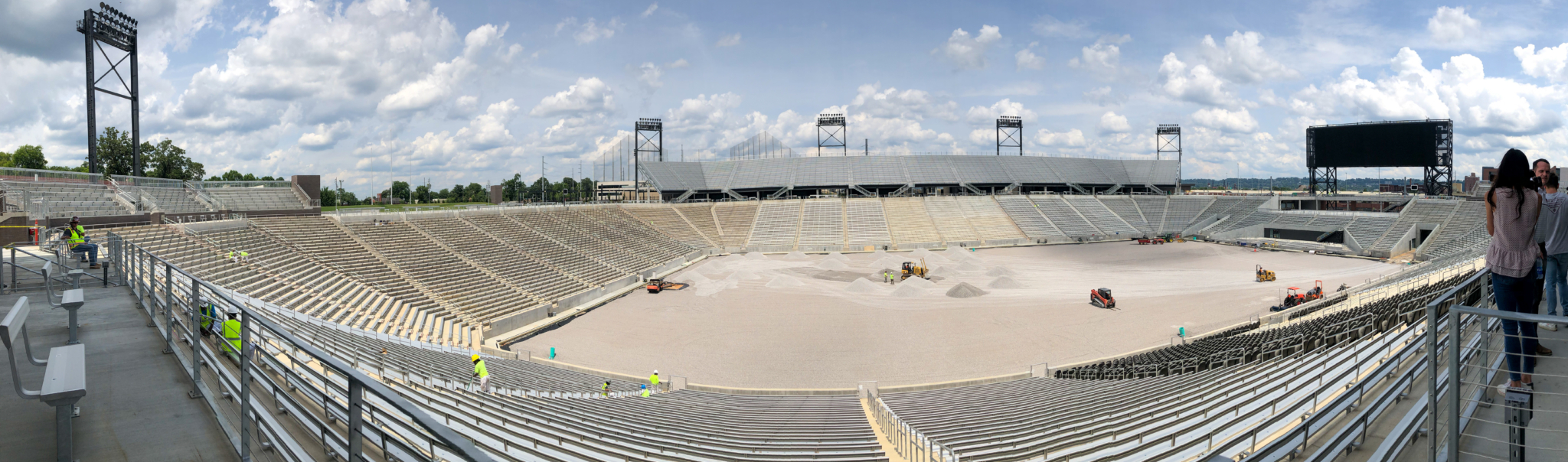Inside look at Protective Stadium and its new seat installation (video ...