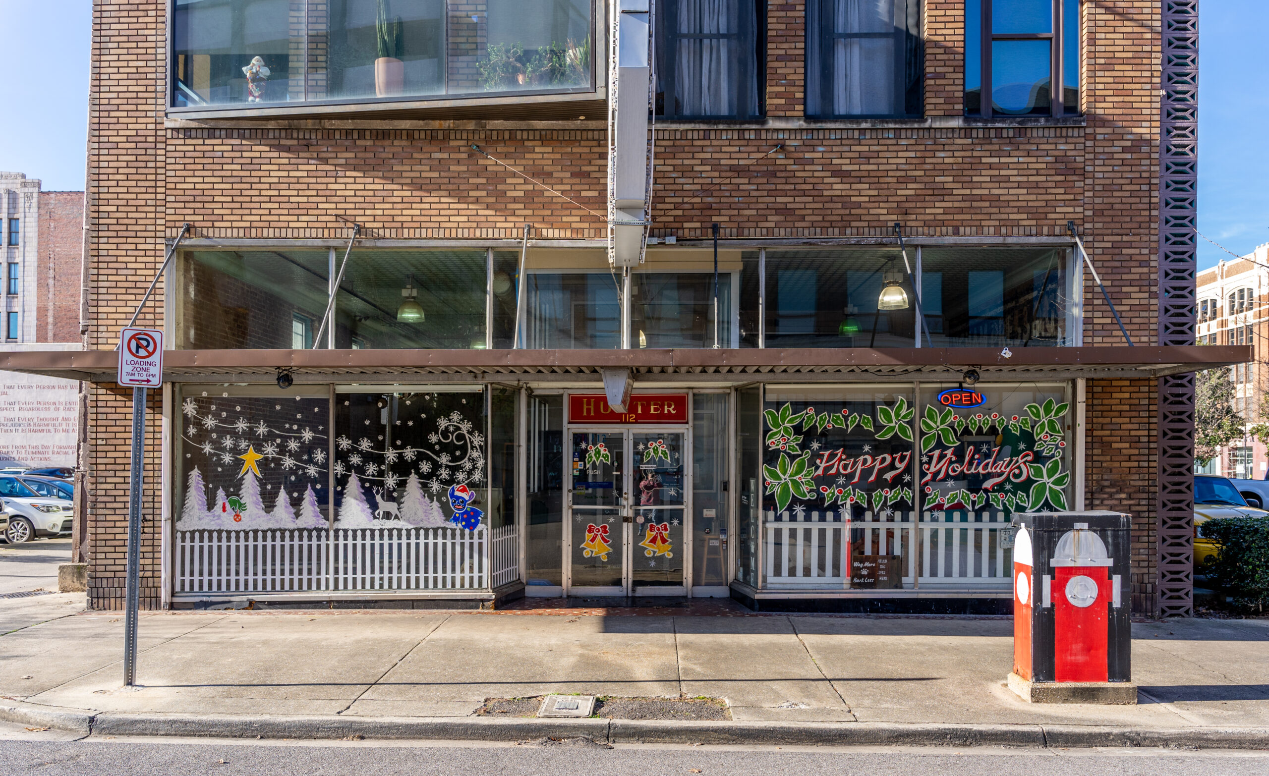 Have you seen Java Lewis' 15 holiday window murals in Birmingham ...