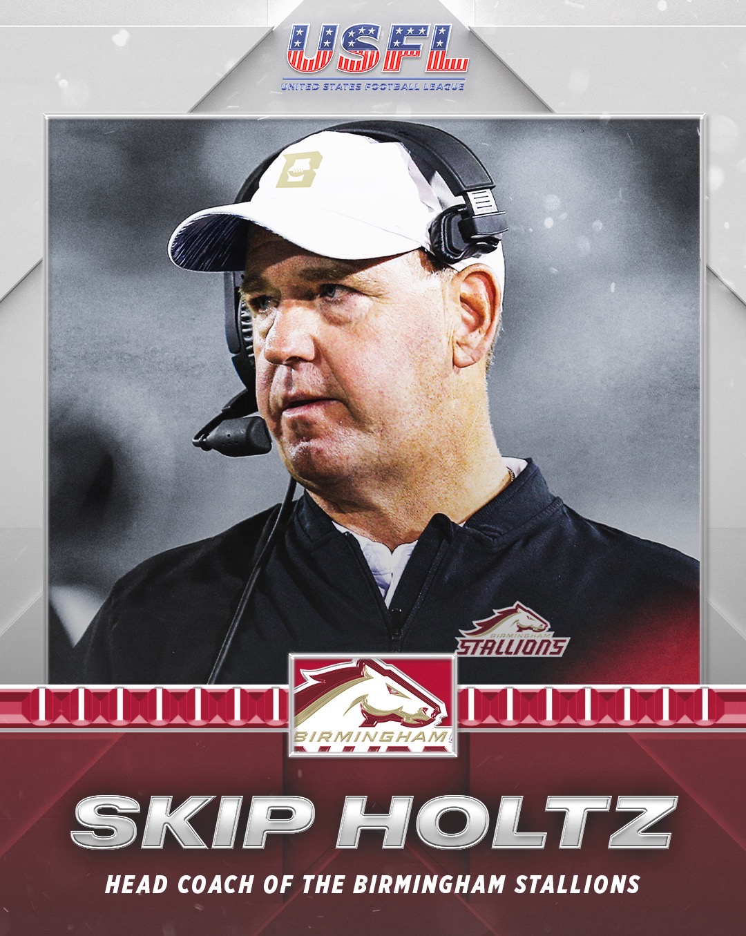 The Birmingham Stallions names Skip Holtz as new head coach | Bham Now