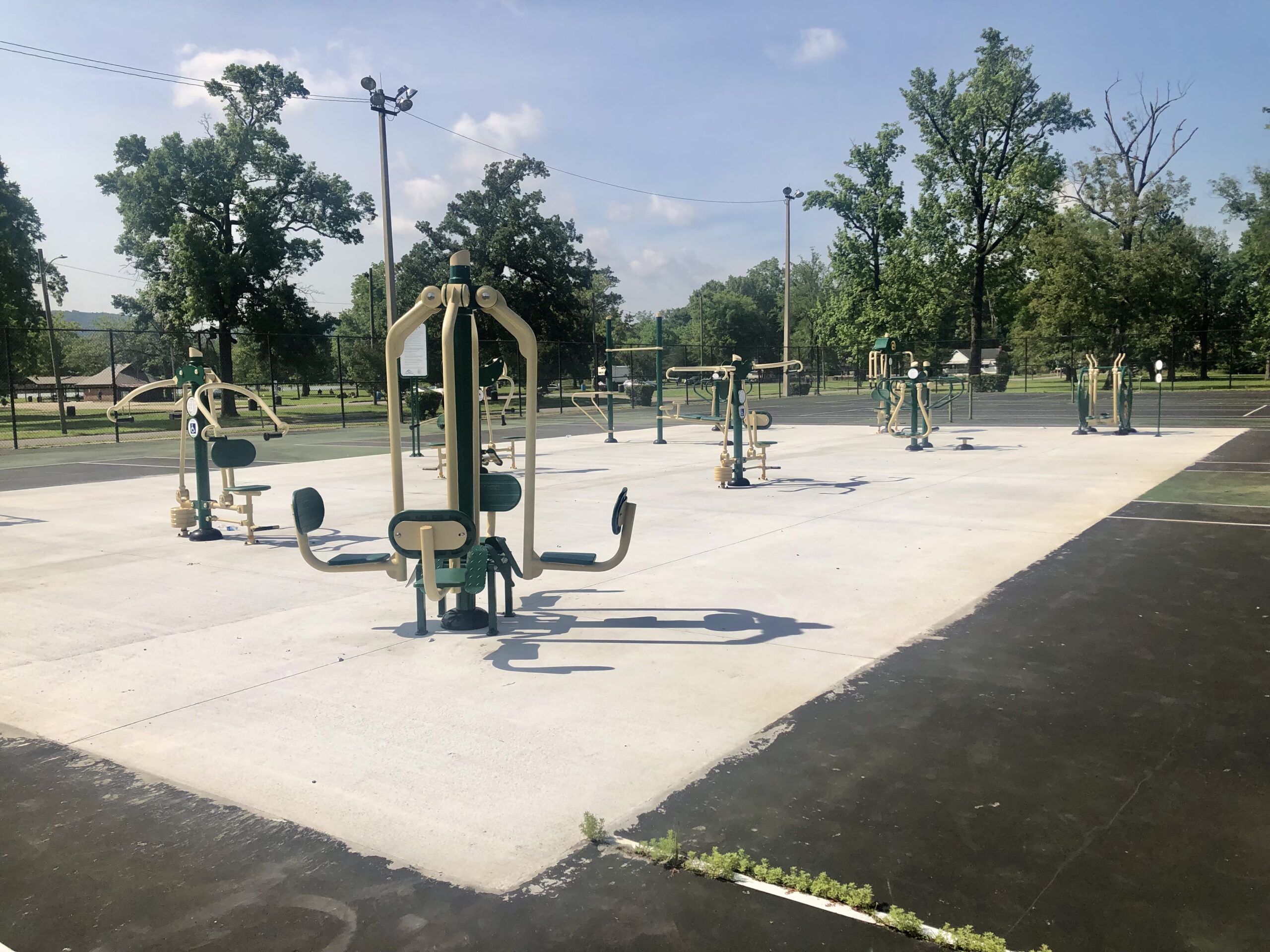 Sneak Peek: East Lake Park’s new outdoor fitness gym [PHOTOS] | Bham Now