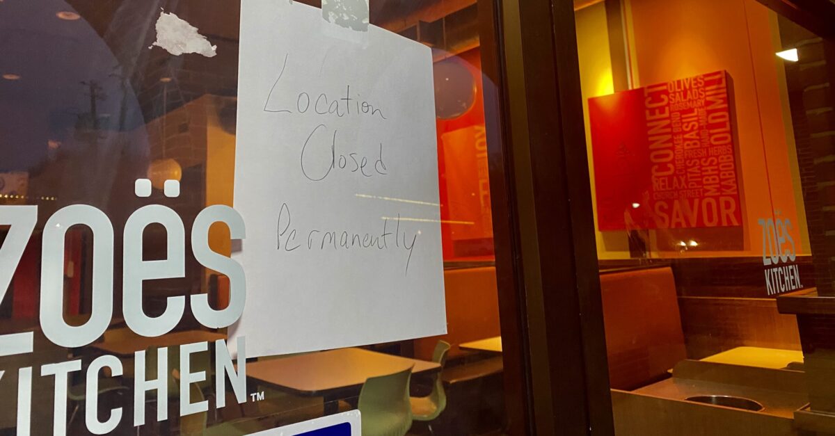 Zoës Kitchen closes in Mountain Brook | Bham Now