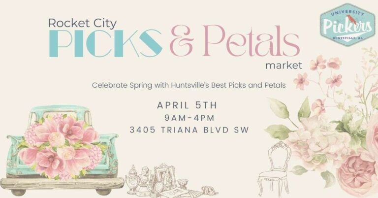 Rocket City Picks & Petals Market | Bham Now