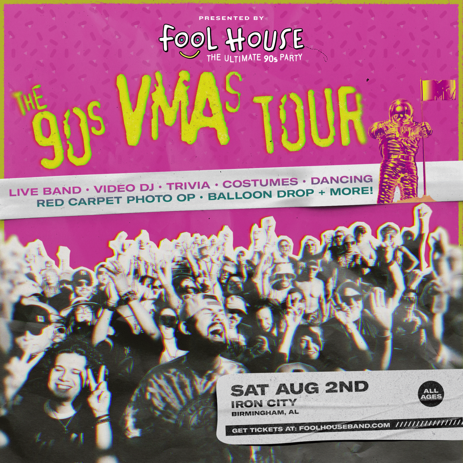 Fool House: The Ultimate 90s Party | Bham Now