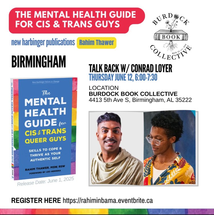 Author Talk: The Mental Health Guide for Cis and Trans Queer Guys by ...