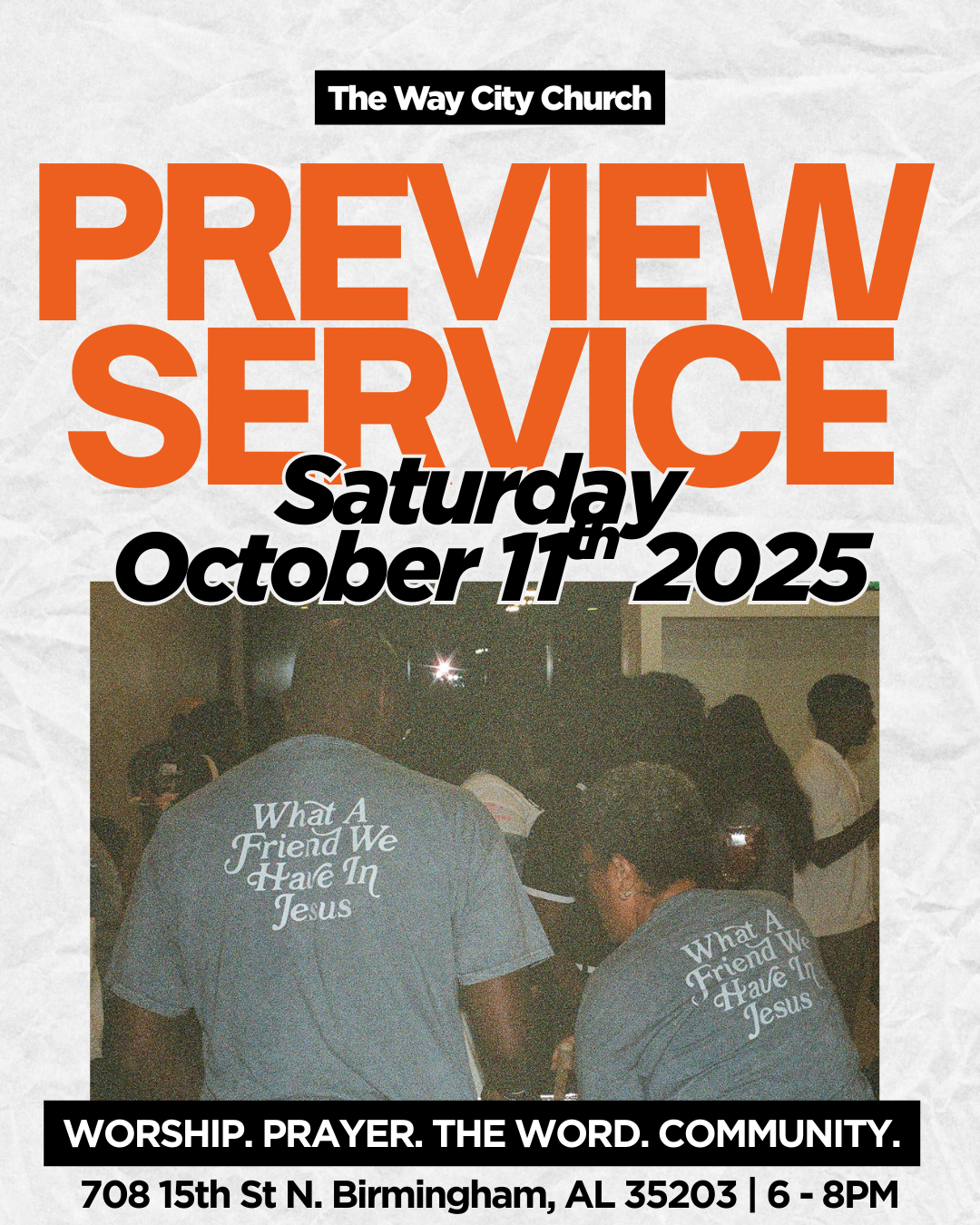 Preview Service - Jesus & Therapy | Bham Now