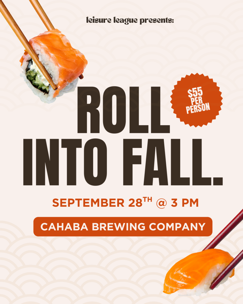Roll into Fall x Sushi Making with Leisure League! | Bham Now