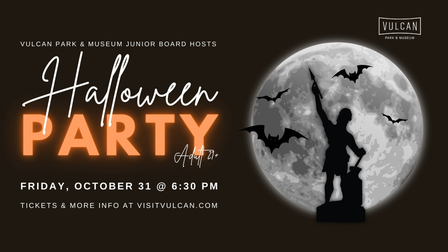 Vulcan’s Halloween Party: Adult 21+ | Bham Now