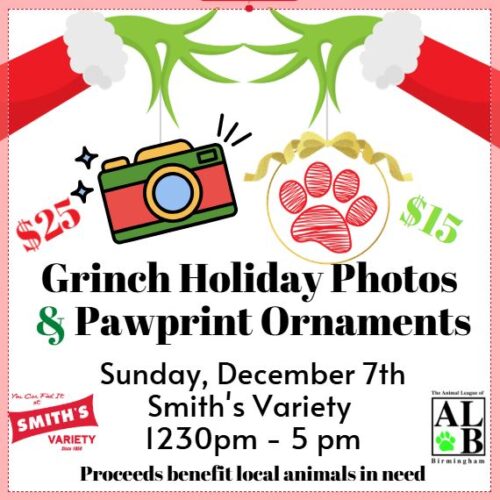 Grinch Holiday Photos & Pet Paw Print Ornaments at Smith's Variety ...