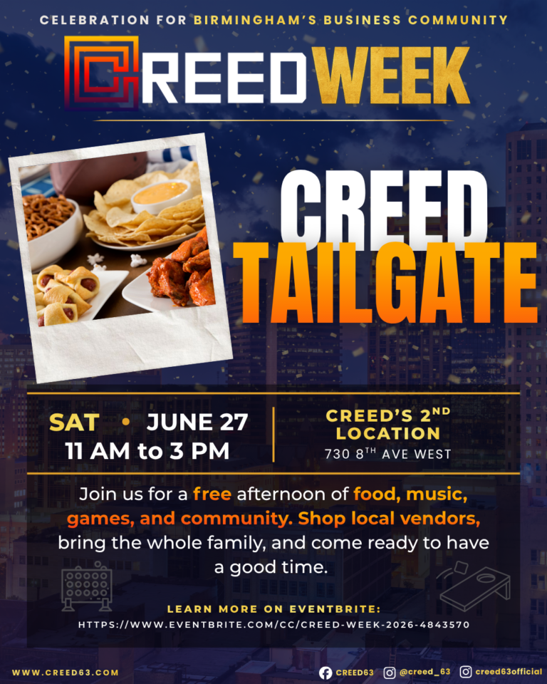 CREED Week 2026: Tailgate | Bham Now